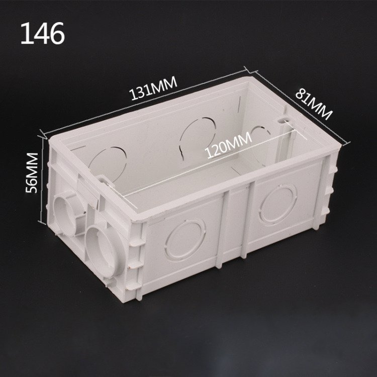 Concealed Back Box Ghana | Flush-Fit Electrical Box