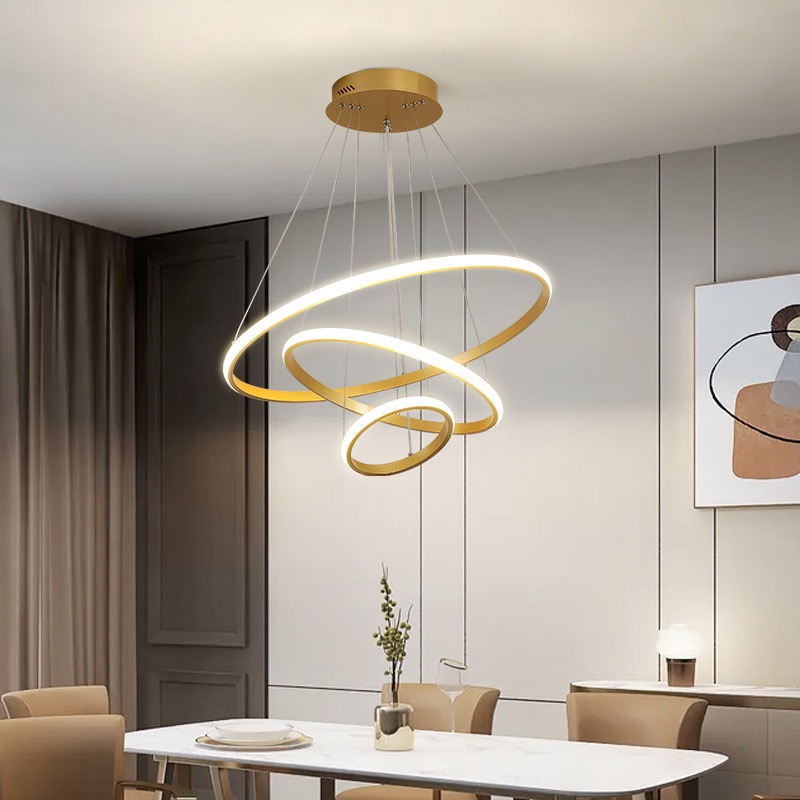 Multiring Chandelier | Luxurious Layered Lighting