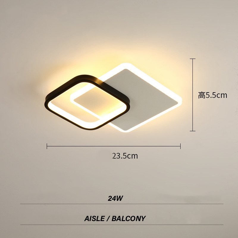 Twilight Edge Ceiling Light | Soft Modern Glow By Lumenem