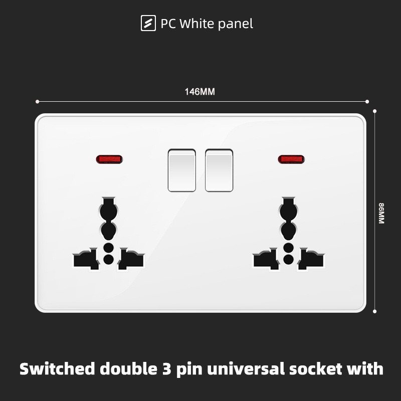 Double Socket Ghana | Safe & Durable Power For Daily Use